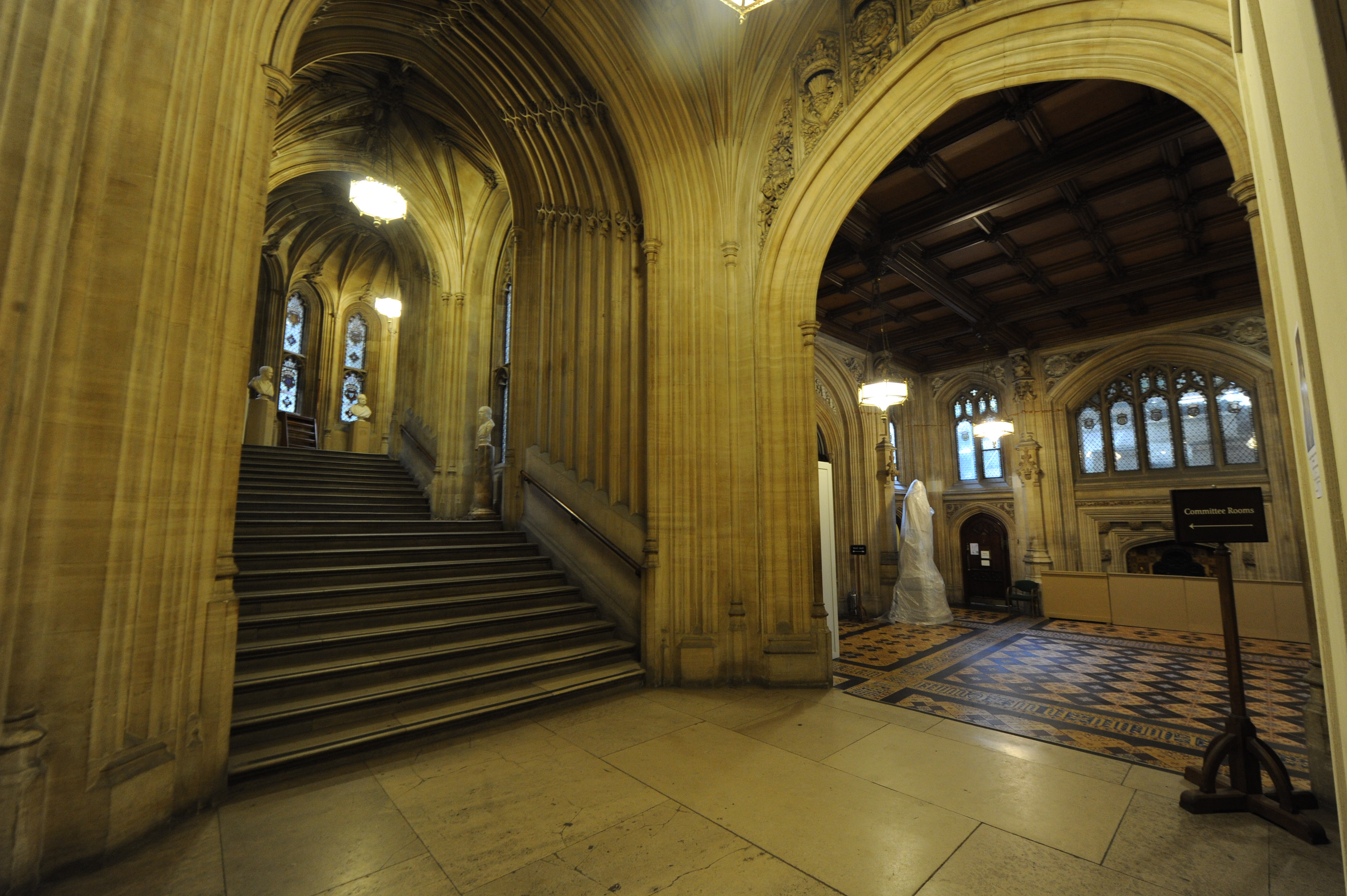 Inside Westminster Abby